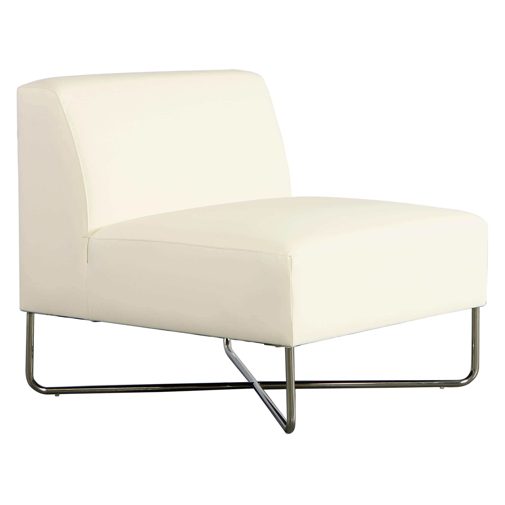 Lucca Lounge Chair, White | Signature Party