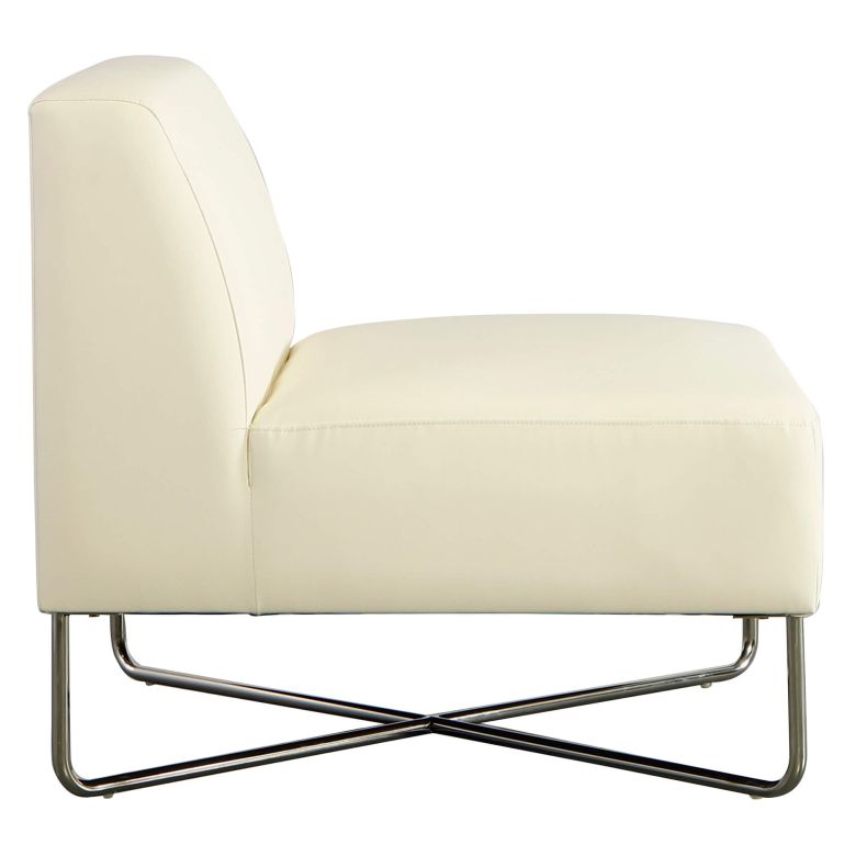 Lucca Lounge Chair, White | Signature Party