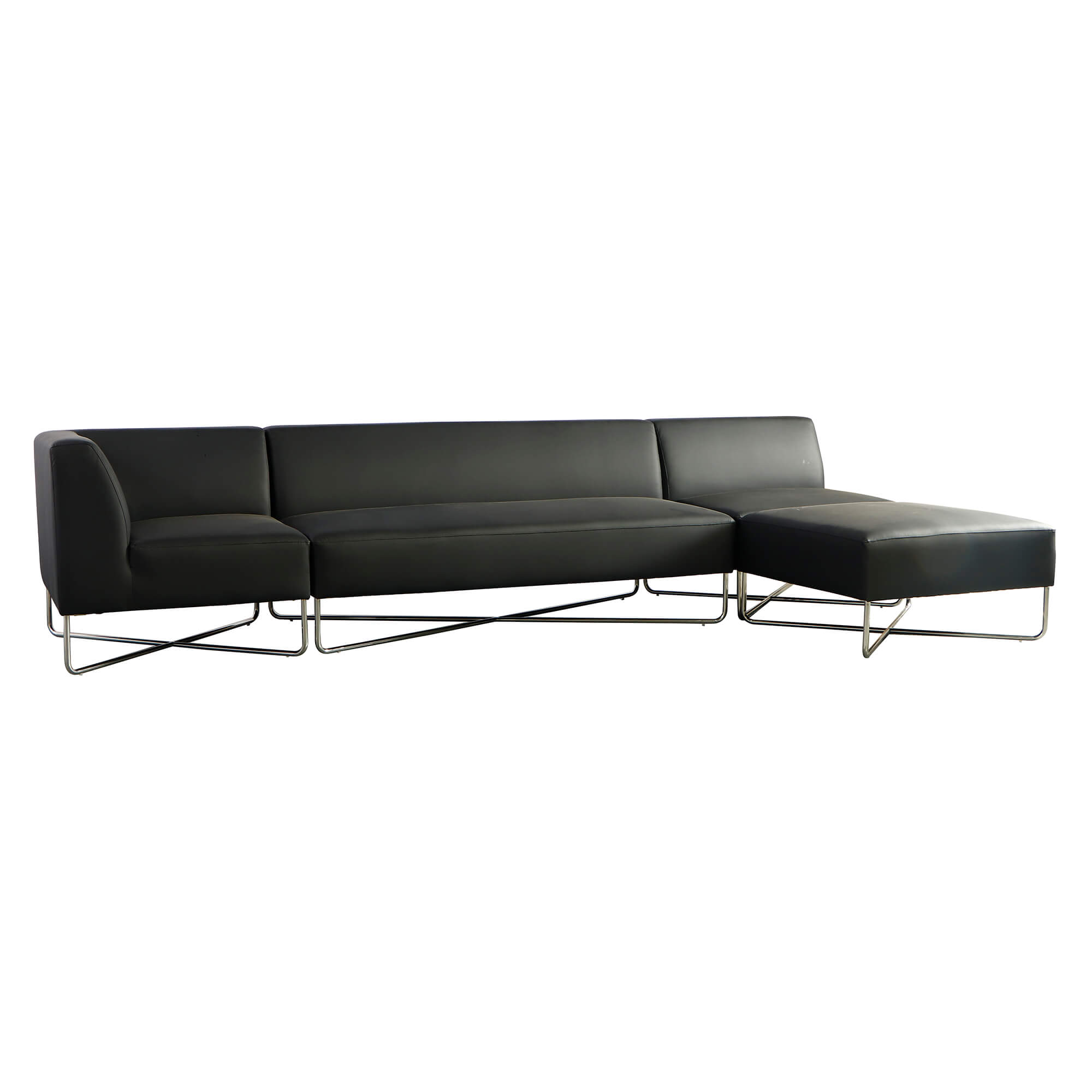 Lucca Ottoman, Black | Signature Party