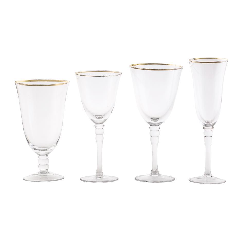 Gold Rim Glassware (Limited Quantities) | Signature Party