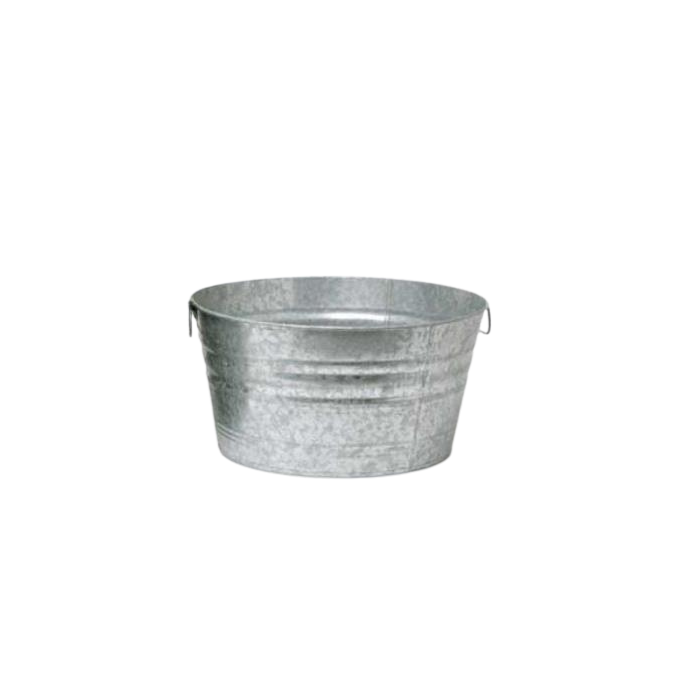 Galvanized Icing Tub | Signature Party