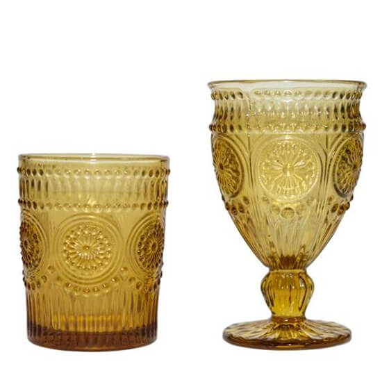 Parisian Amber Glassware | Signature Party