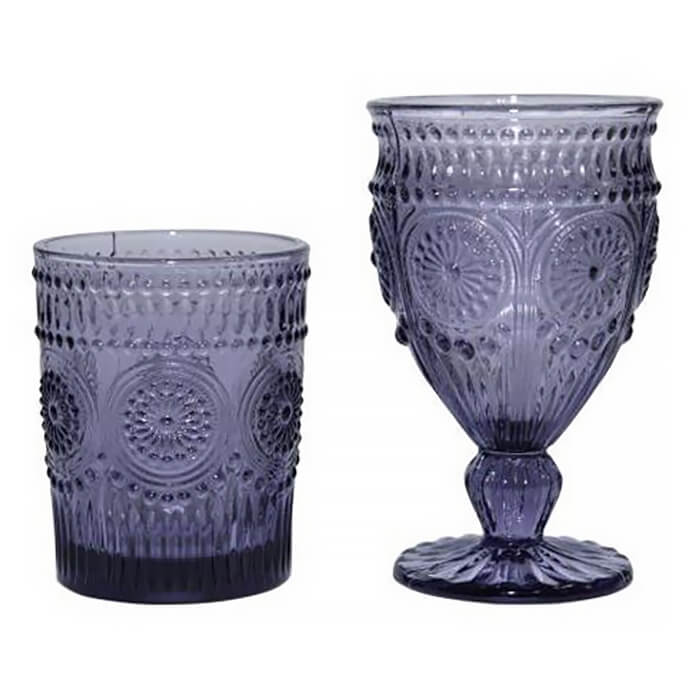 Parisian Purple Glassware | Signature Party